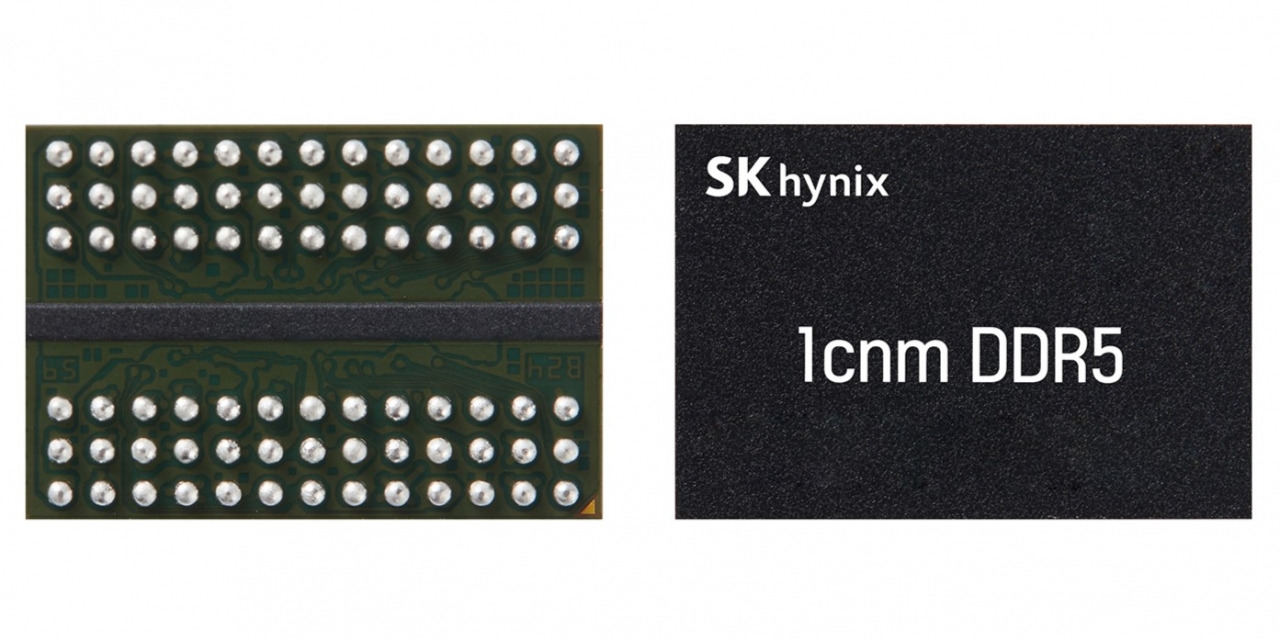 SK하이닉스, 세계 최초 10나노급 6세대 D램 ‘1c DDR5’ 개발